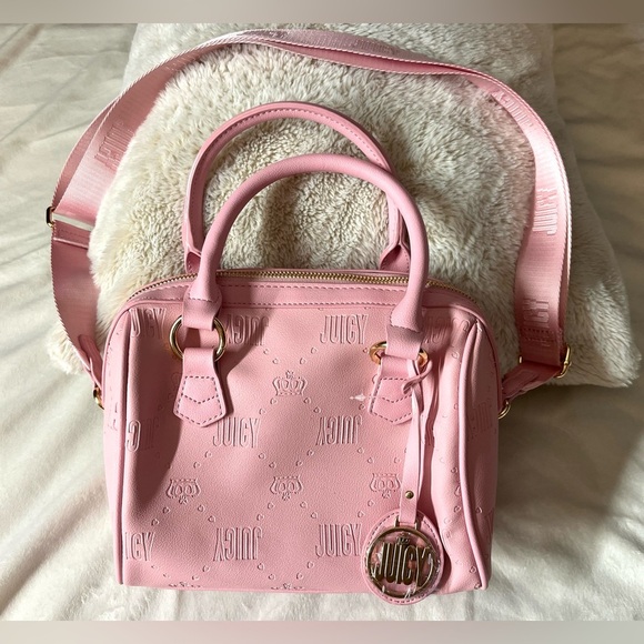Juicy Couture | Bags | Juicy By Juicy Couture Light Pink Satchel Bag ...